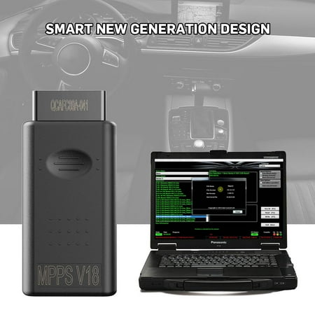 MPPS V18 ECU Flashing Chip Tuning Remapping Tool EEprom Read/Write Auto ...
