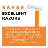 BIC Classic Sensitive Shaver Men's Disposable Razor, 1 Blade, 52 Pack ...