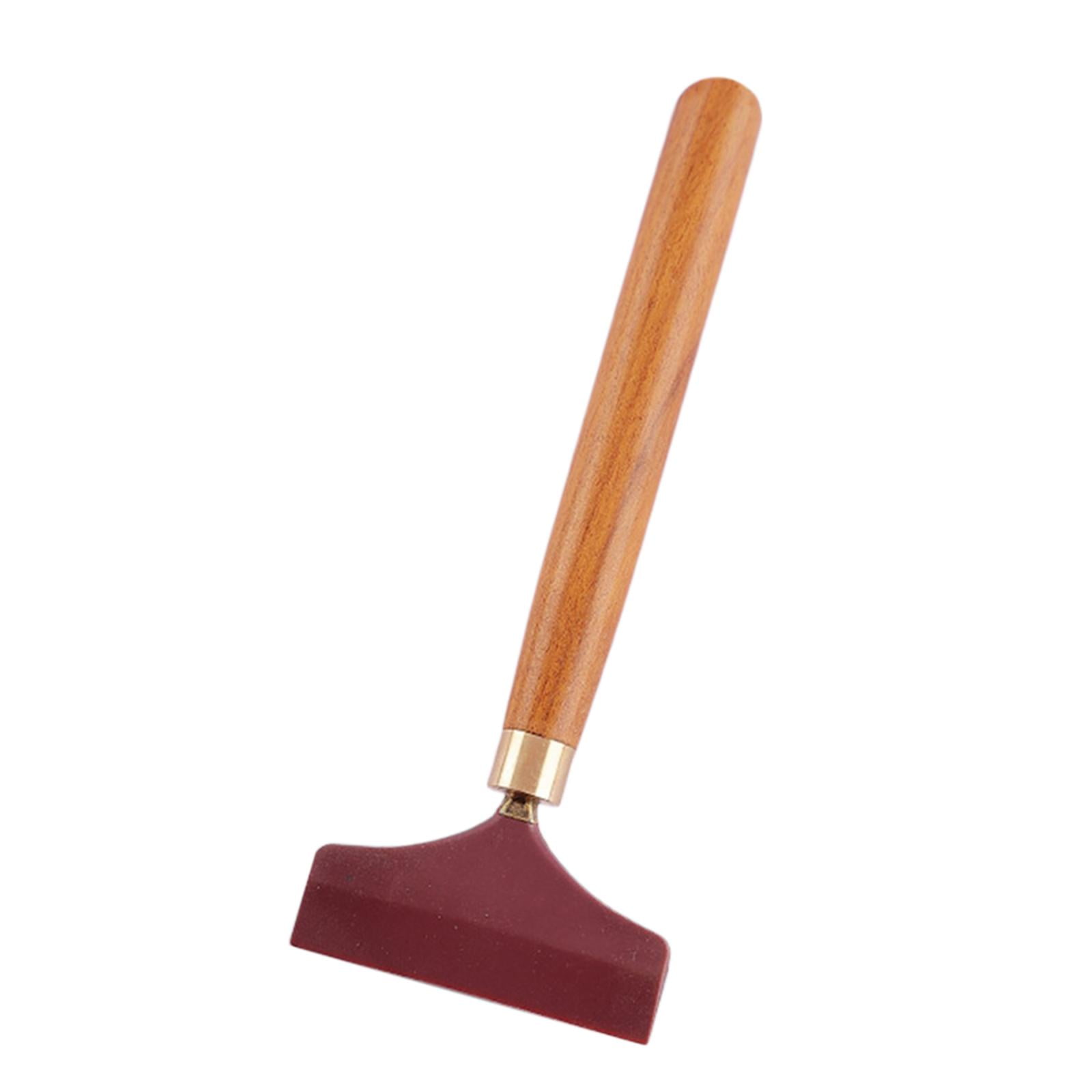 Wiper Tea Scraping Tool Squeegee Wooden Accs Simple Using Durable Tray ...