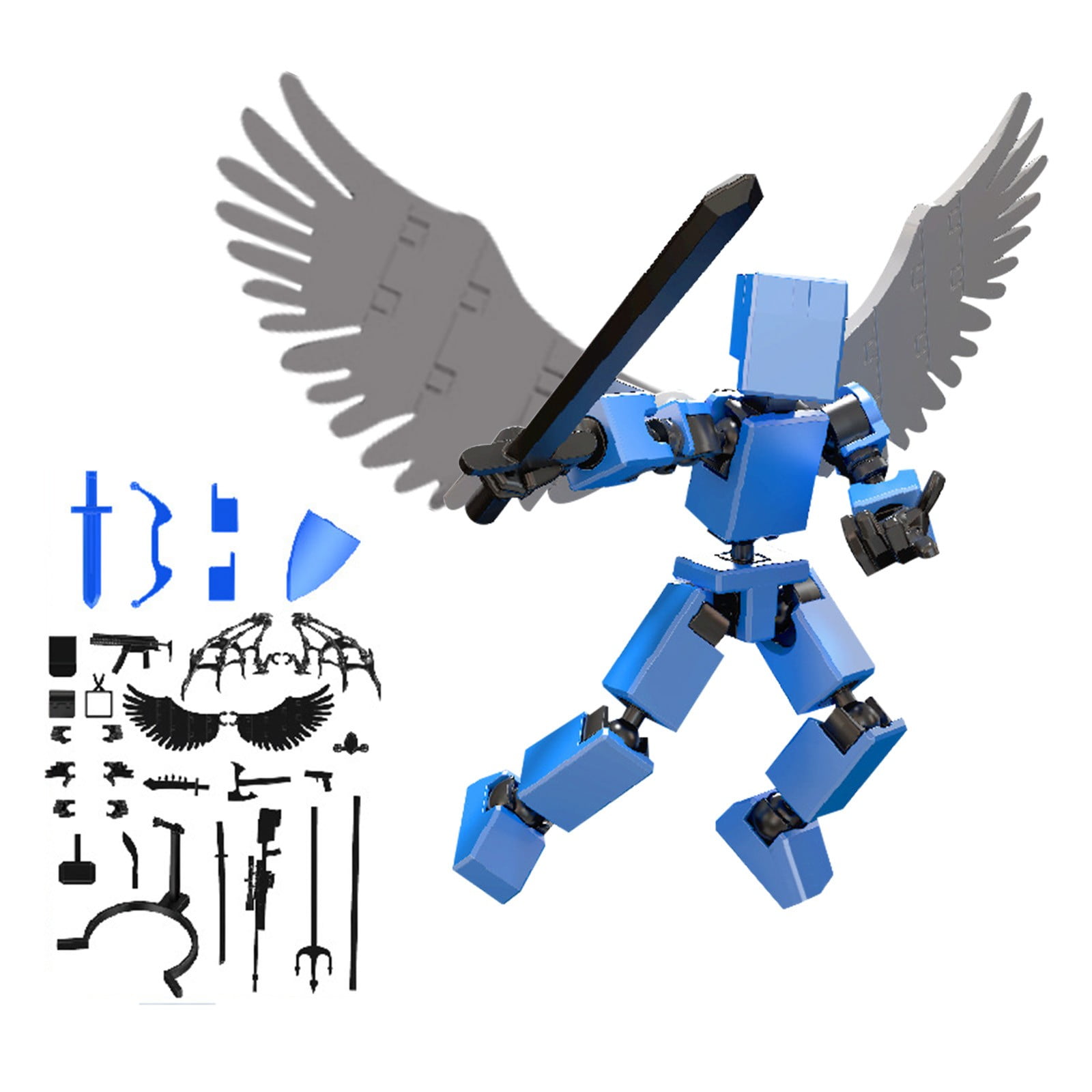 Click here for Qocolhg T13 Action Figure Set  Titan 13 Robot Acti... prices