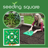 Seeding Square: A Seed-Sowing Template – Grow Perfectly Spaced ...