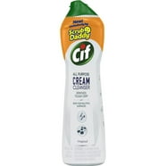 Cif Cream Multi Purpose Cleaner, Pink Flower, 16.9 Fl Oz / 500 mL, 3 ...