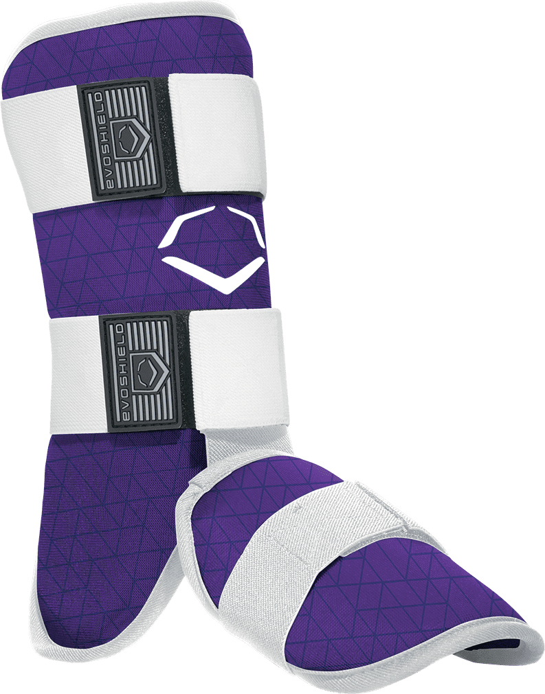 EvoShield Adult EvoCharge Batter's Leg Guard - Purple - Walmart.com