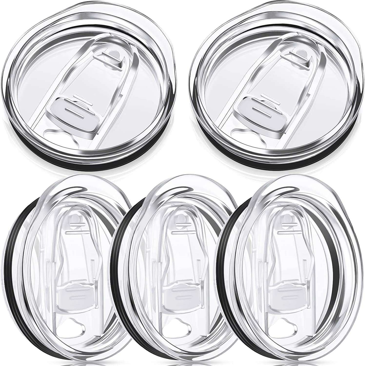 Siisll 5 Pcs 20 oz Skinny Replacement Lids Tumbler Replacement Lids ...