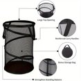 Large Mesh Laundry Bag for Organizing and Storing Clothes, Yarn, and ...