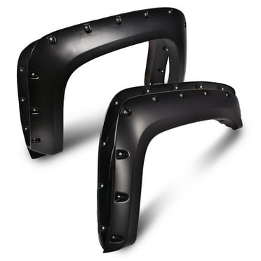 G-Plus Rivet Fender Flares for Chevy Silverado 1500 2500/3500HD Trucks ...