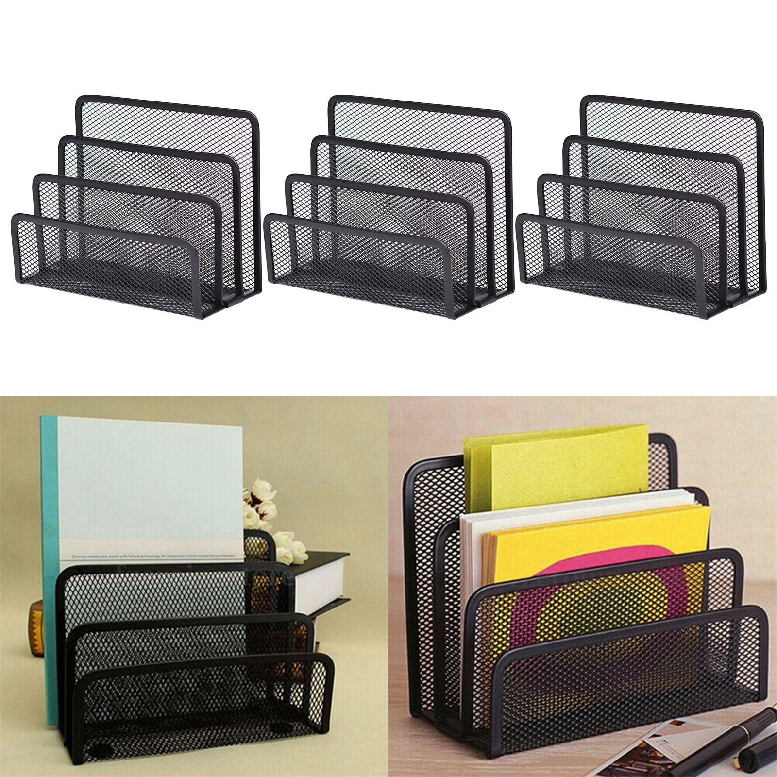 Hilingoto (2Pc, 3Pc) Metal Modular Document Rack, Clearance Items ...