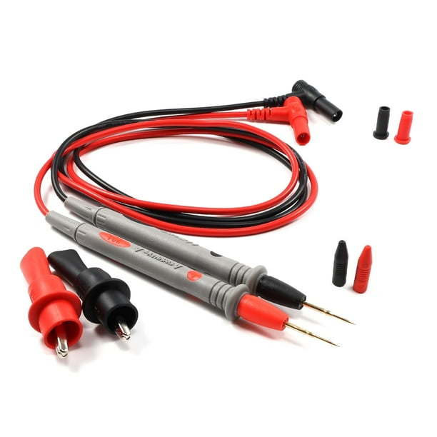 Cables para multímetro de 1000 V y 20 A y pinzas de cocodrilo de 2 ...