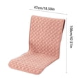 All-Season Connected Chair Cushion – Non-Slip Seat Pad with Backrest ...
