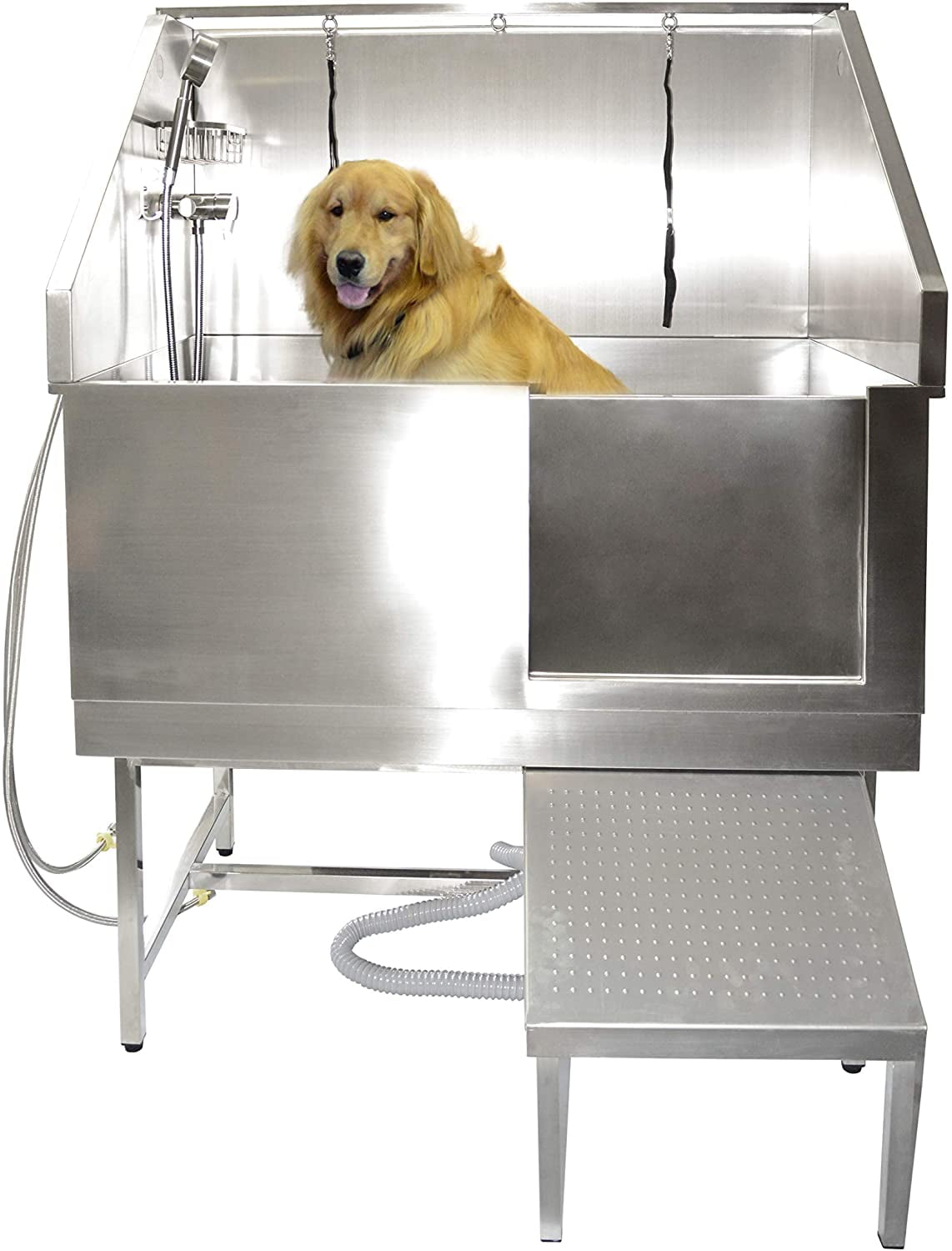 SHELANDY Stainless Steel Professional Pet Dog Grooming Bath tub ...