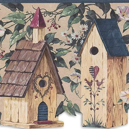 Concord Wallcoverings Rustic Country Style Wallpaper Border Featuring ...