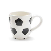 Ceramic Soccer Ball Design Sports Coffee Tea Mug with Handle Great Gift ...