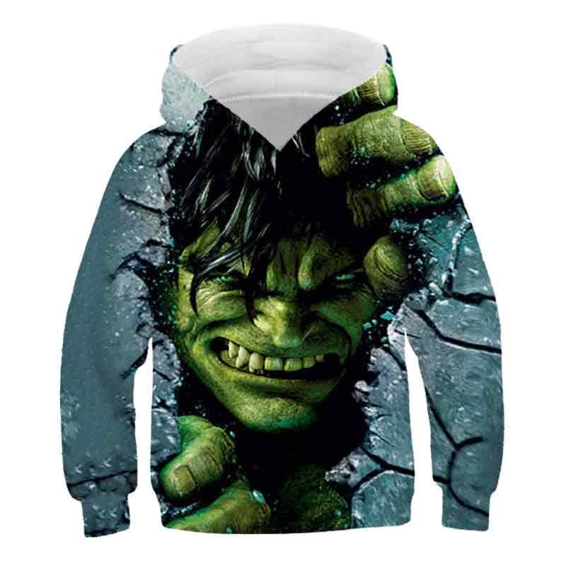 Marvel primavera nuevos niños 1-14 años ropa Hulk prendas de vestir ...