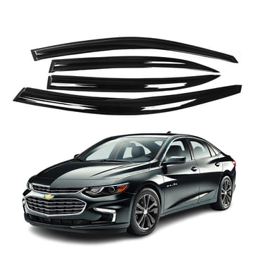 Wellvisors Side Window Visors Deflectors Rain Guards With Black Trim ...