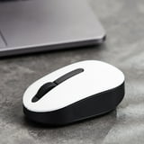 Onn+ Wireless Travel Mouse White with 3 Buttons, Scroll Wheel, 1600 DPI ...