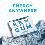 Rev Gum Sugar Free Polar Mint Energy Gum, 6 Pieces - Walmart.com