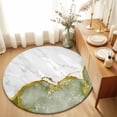 3ft Area Rug,Marble Texture Abstract Waves Washable Large Rugs Soft Non ...
