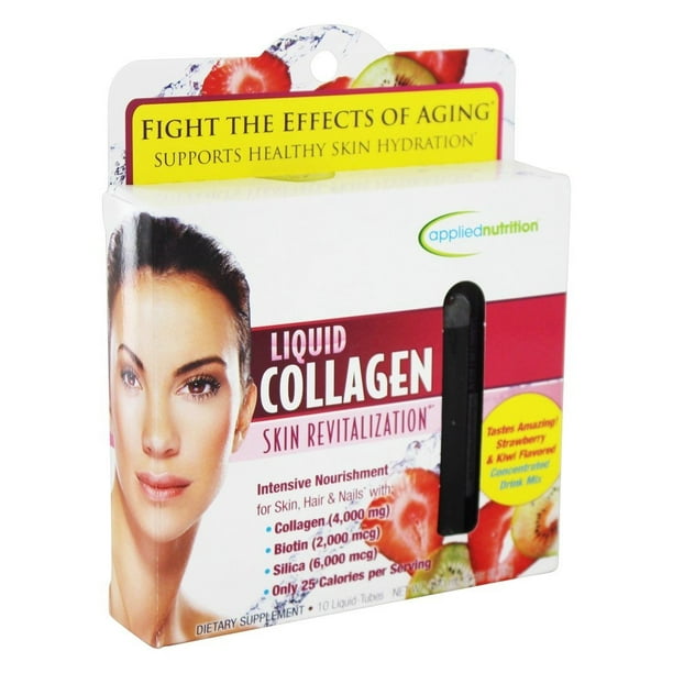 Applied Nutrition - Liquid Collagen Skin Revitalization - 10 Tubes ...