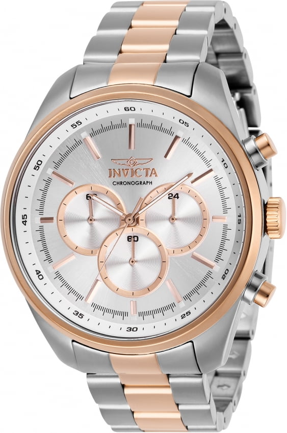 Invicta Specialty Chronograph Quartz Silver Dial Men's Watch 29167 ...