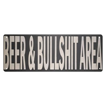 Vintage Tin Metal Ice Cold Beer On Tap Sign Retro Home Bar/Pub/Tavern ...