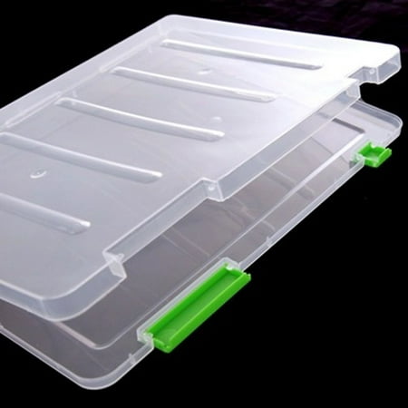 RXIRUCGD Clearance Items A4 Transparent Storage Box Clear Plastic ...