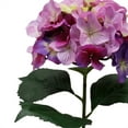 Mainstays 30.5 inch Artificial Hydrangea Flower Stem, Purple Color ...