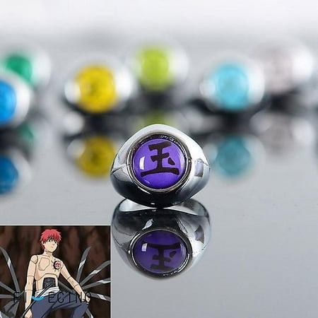 Sofirn Metal Akatsuki Ring Anime Cosplay Rings With Red Box | Walmart ...