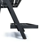Topside Outdoor Acacia Wood Plant Stand, Dark Grey - Walmart.com