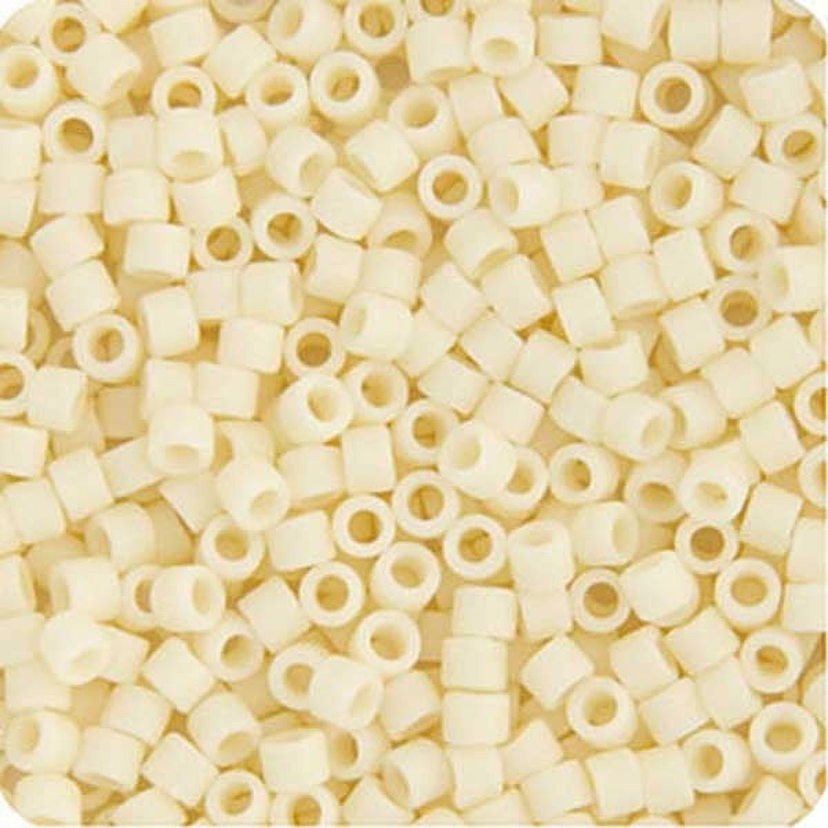 Click here for Miyuki Delica 11/0 Rd Dark Cream Opaque 11/0 prices