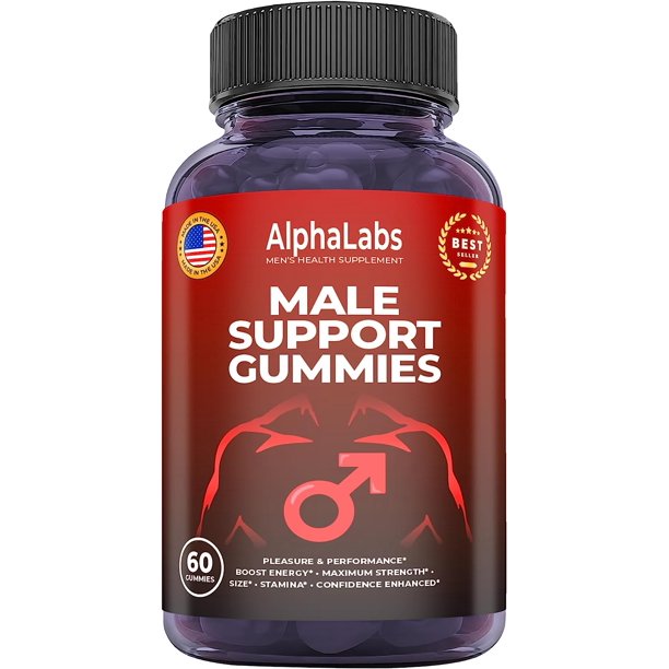 (1 Pack) Alpha Labs Male Gummies - 60 Gummies - Walmart.com