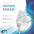 Endure Elongated Oxygen Mask with 6.8' Tubing and Adjustable Elastic ...