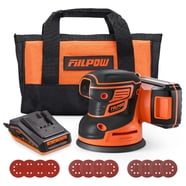 Free Shipping! HART 20-Volt Cordless Random Orbit Sander and Dust Bag ...