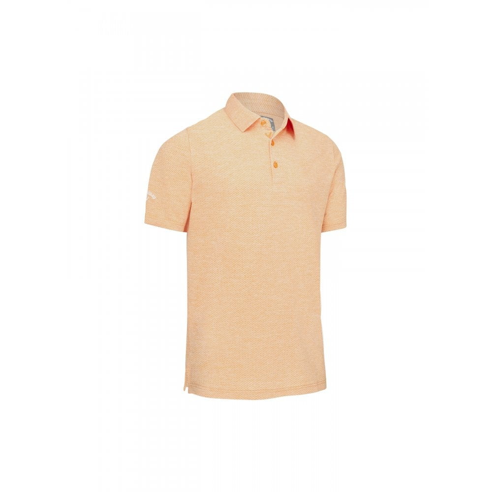 Callaway Heathered Jacquard Polo BIRD OF PARADISE HTR - L - Walmart.com