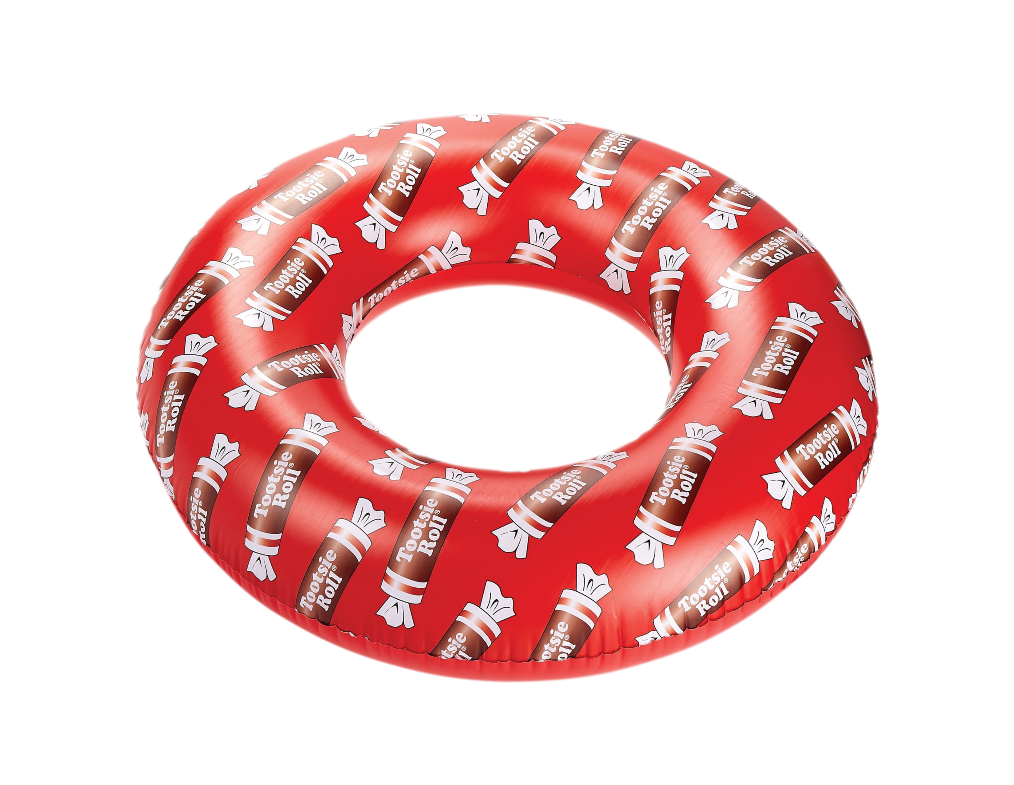 Playtek Toys Tootsie Roll Tube Inflatable Pool Float - Walmart.com