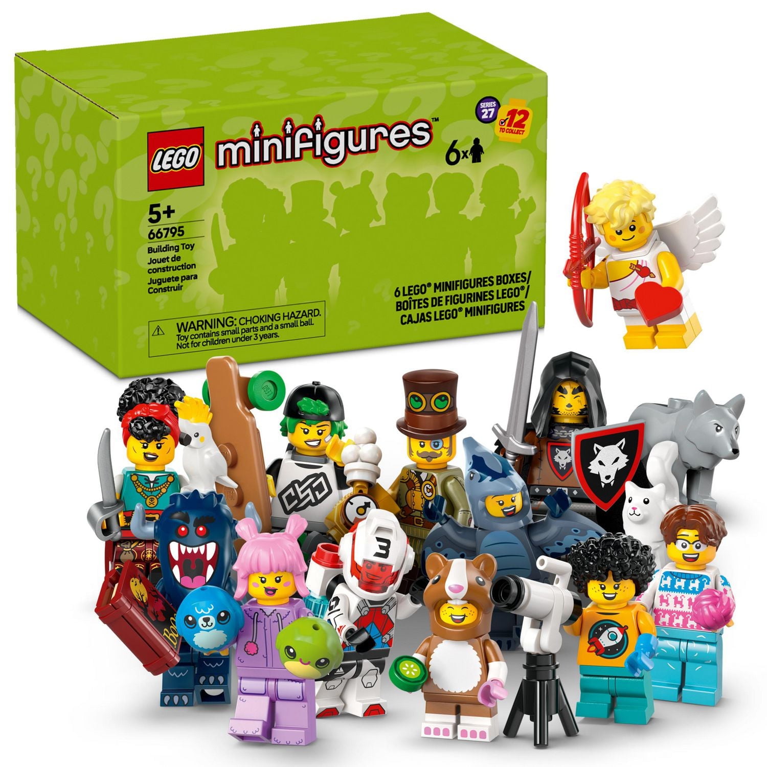 LEGO Minifigures Series 27 6 Pack - Multipack of Collectible Figures ...