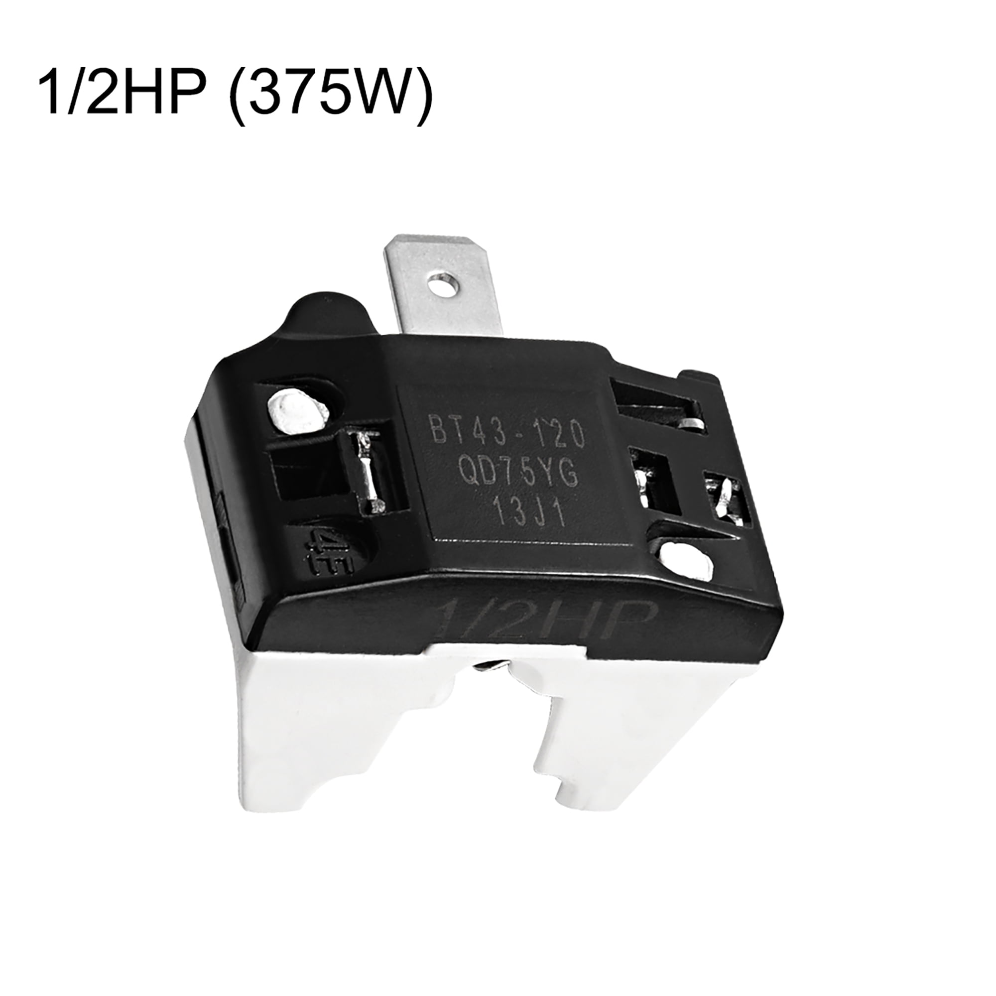 2 Pcs Refrigerator Overload Protector Compressor Replacement Part, 1 ...