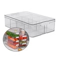 Food Storage Organizer Bin Container Box for Kitchen, Pantry, Fridge ...