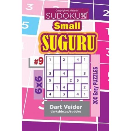 Sudoku Small Suguru - 200 Easy Puzzles 6x6 (Volume 9) | Walmart Canada