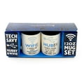 Tech Savvy Wifie & Hubby Computer Technology Mug Set - Walmart.com