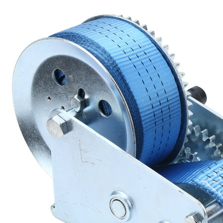 Ccdes Hand Capstan,3200LBS Webbing Hand‑cranking Winch Trailer Capstan ...