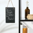 Navaris Hanging Slate Chalkboard Signs (Set of 4) - 6" x 10" Farmhouse ...