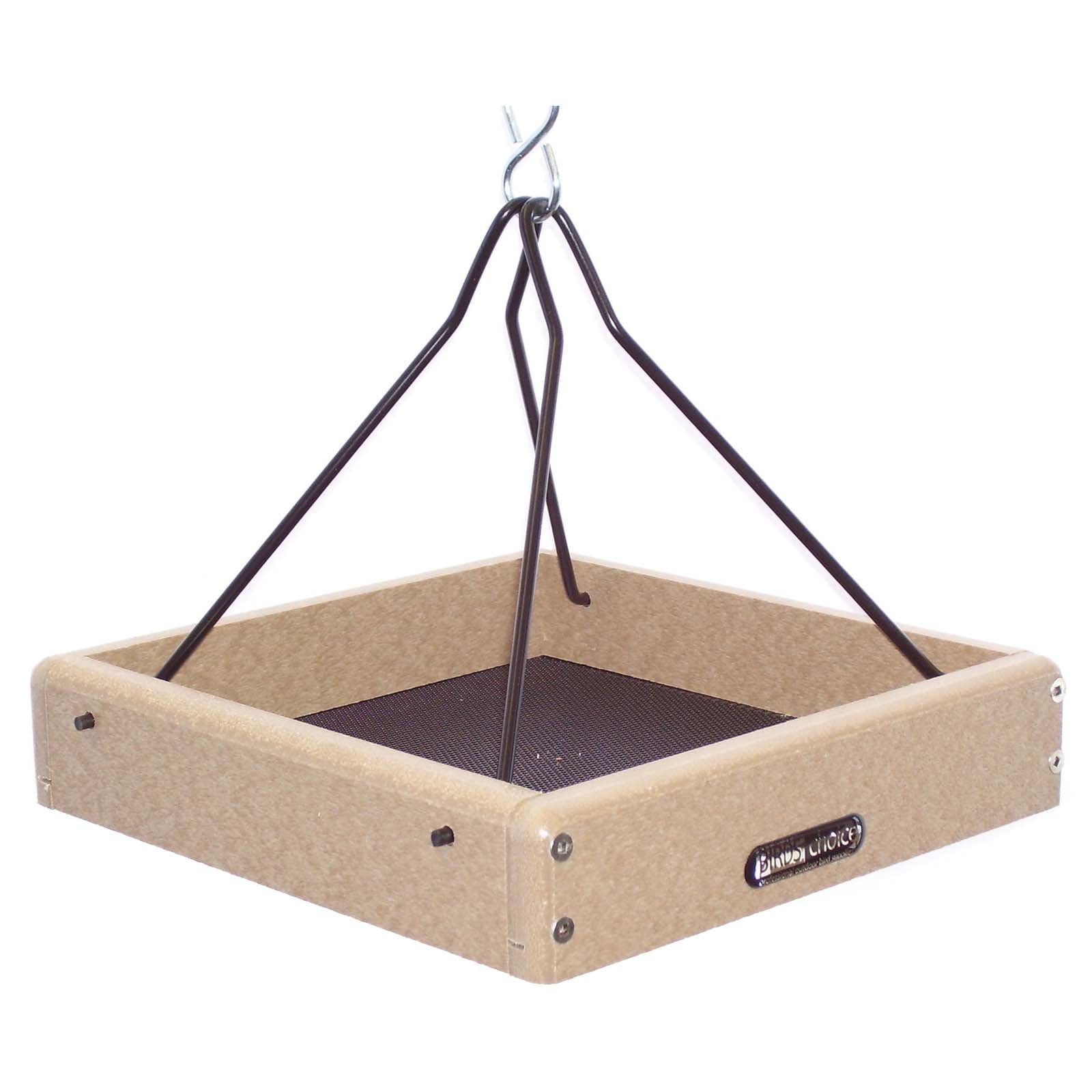 Birds Choice SNHPF125 Hanging Tray, Recycled Hanging Feeder w ...