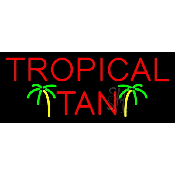 Red Scissors LED Neon Sign 24 x 31 - inches, Black Square Cut Acrylic ...