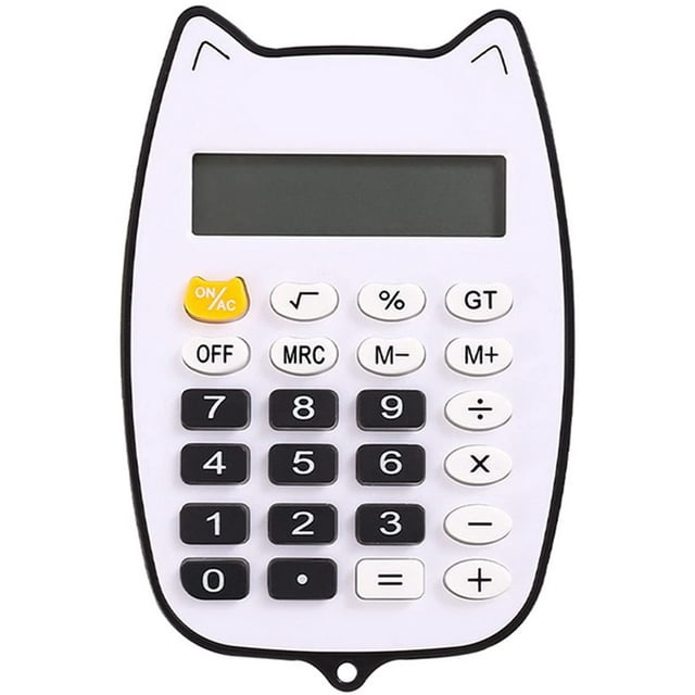 Portable Calculator Cute Cat Mini Student Portable Computer Small ...