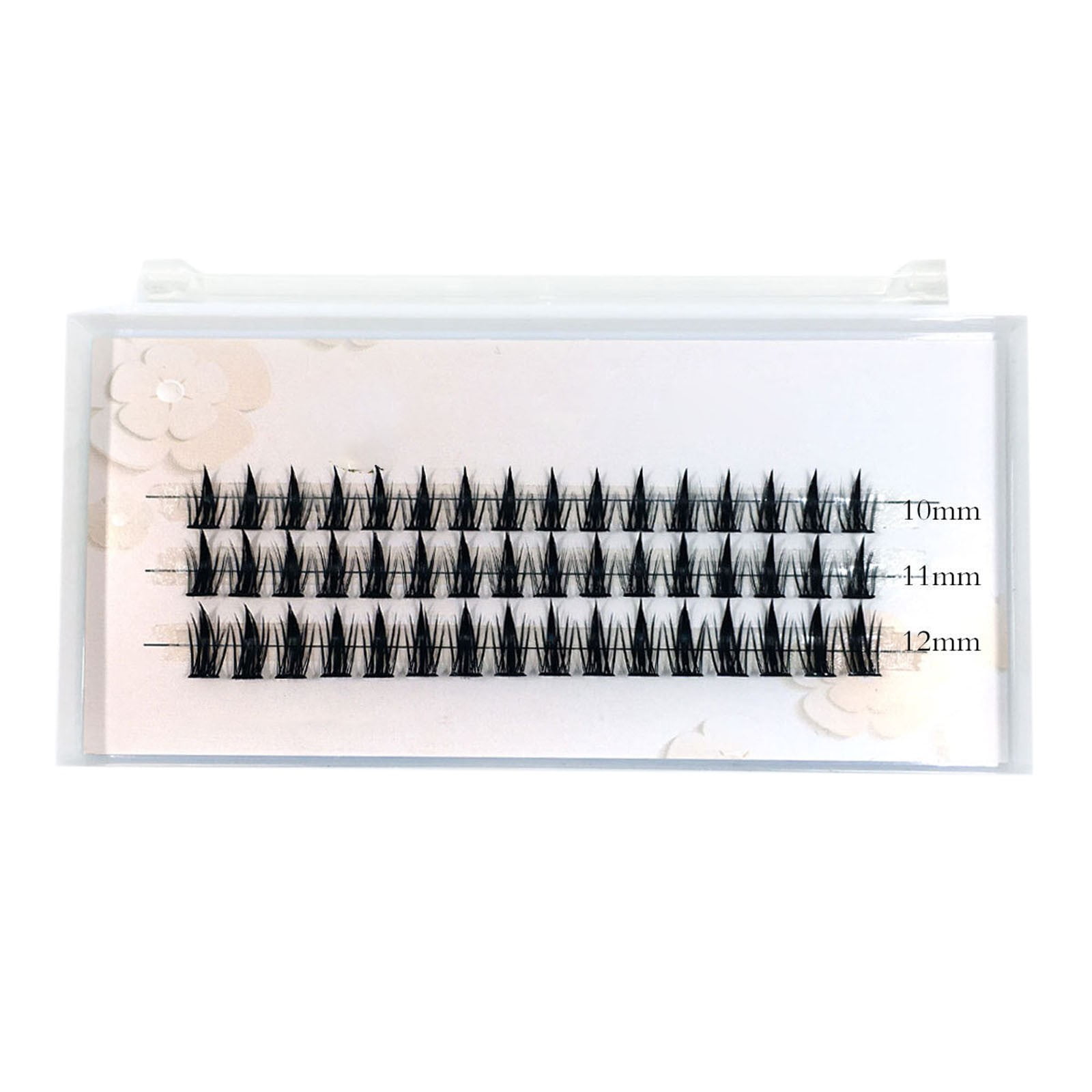 SEMIMAY DIY Eyelash Extensions Small Bunch Feather Reusable Artificial ...