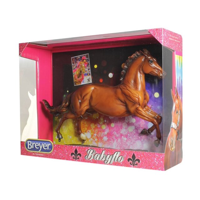 Breyer 1:9 Traditional Series Model Horse: Babyflo (Champion Barrel ...