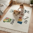 Bedroom Rug Carpet 3'x 5', Laundry Room Washable Floor Carpet with ...