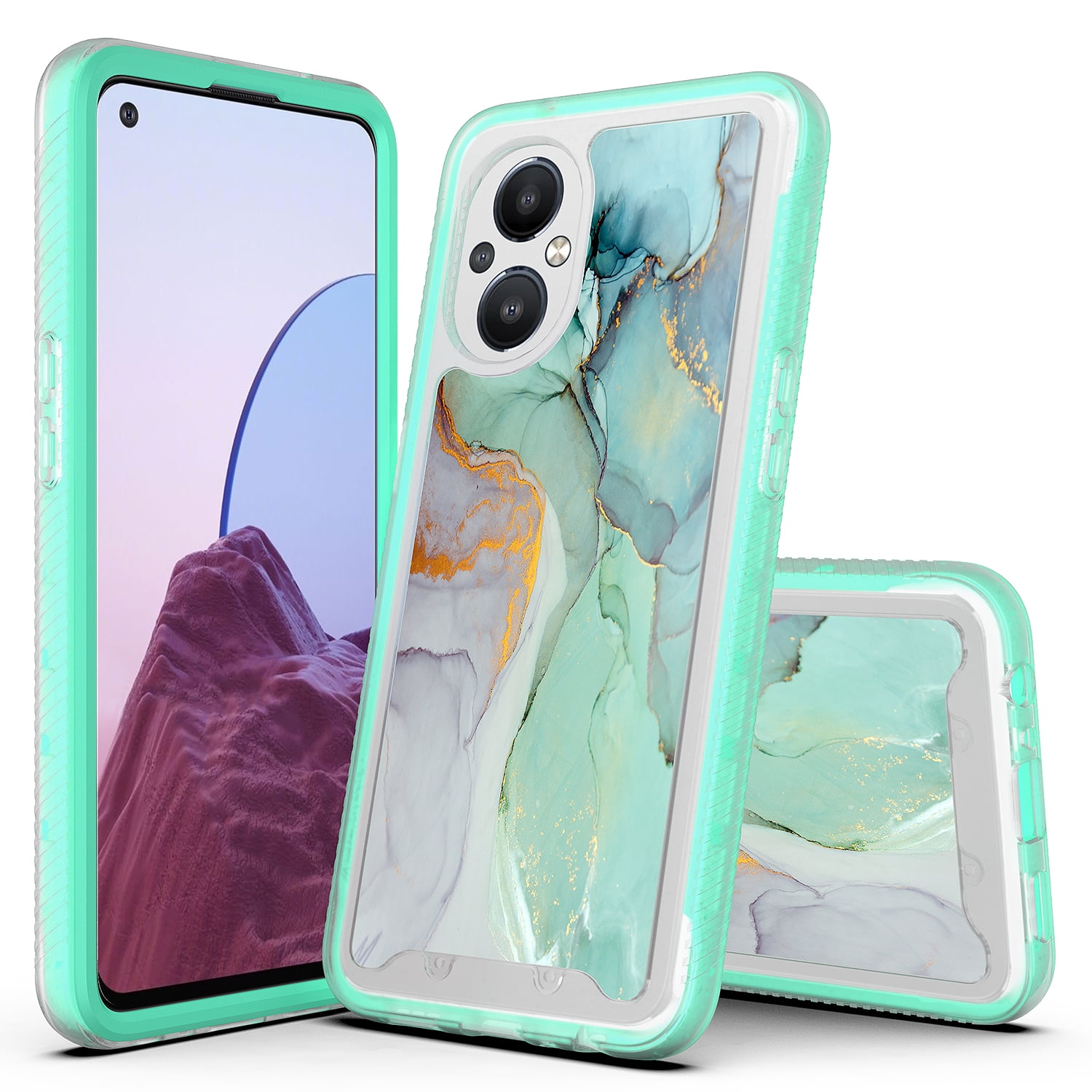 OnePlus Nord N20 5G Case, Rosebono Hybrid Graphic Design Pattern Hard ...