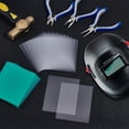 30Pcs Welding Helmet Lens 4x3.5 Inch Outside Replacement Clear Lens ...