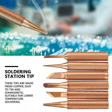 Solder Tip, Replacement Soldering Tip, K, SK, 1C, 3C, B, I Shape 6pcs ...